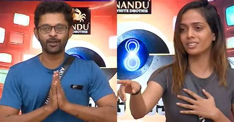 Arun Prasath Points Out Manner Issue Riya Gets Angry In Bigg Boss 8