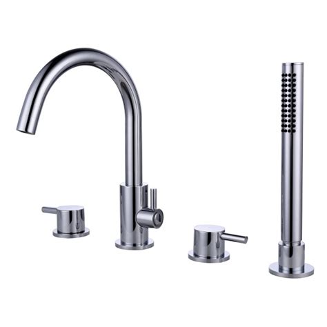 Chrome 4 Hole Bath Shower Mixer Tap Arissa Better Bathrooms