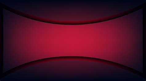 Un Fondo De Escritorio Rojo Y Negro Con Una Forma Curva Con Efecto De