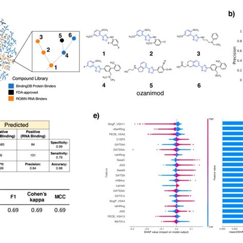 Classification Of Robin Rna Binders And Protein Binders A Left Tmap