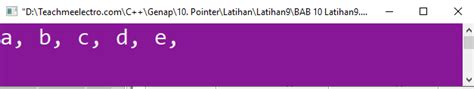 Pointer C Disertai Contoh Tugas Dan Jawaban Teachmesoft