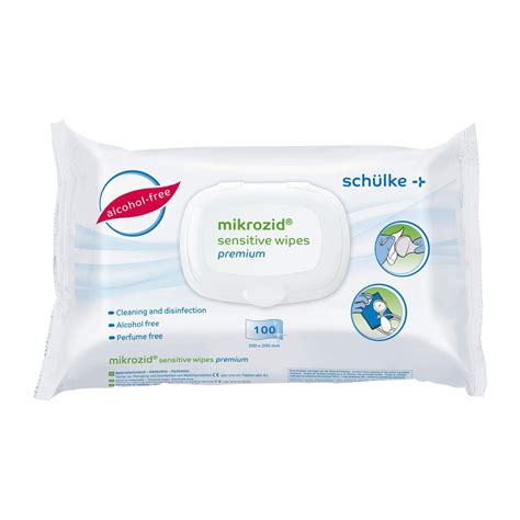 Microcide Sensitive Wipes Premium 100 Count Best International Shipping Buy Now With