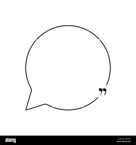 Dialog Frames With Quotation Marks Set Stock Vector Image And Art Alamy