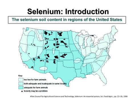 Local Selenium Levels Goats Forum At Permies