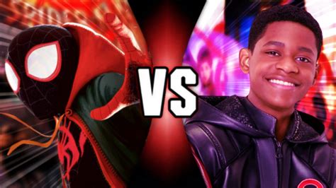 Miles Morales Vs Leo Dooley Marvel Vs Lab Rats By Spider Monkie On