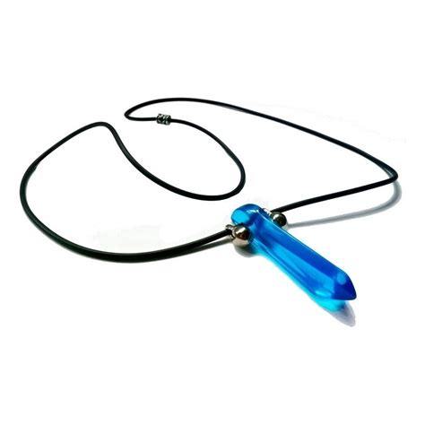 Colar Azul Anime Naruto Shippuden Tsunade Cosplayer Nerd Rf05 Shopee Brasil