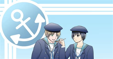 ヘタリア 残暑お見舞い申し上げ島国 ナトロsrso4ツイッターのイラスト Pixiv