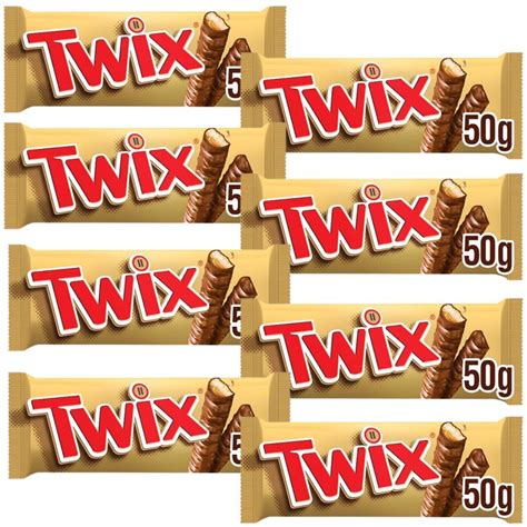 Chocolate Bundle With Twix Twin Chocolate Bars 50g 8 Pack Buy Now