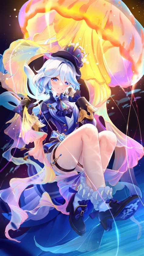 Furina Genshin Impact K M Wallpaper Iphone Phone