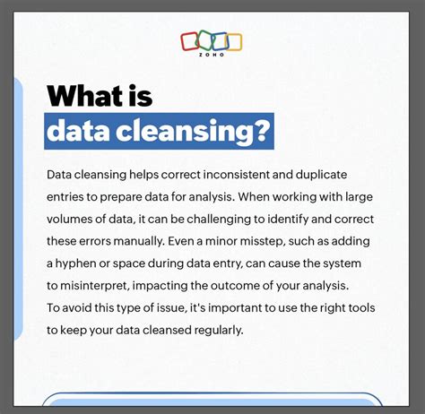zoho australia and new zealand on linkedin dataanalysis datacleansing