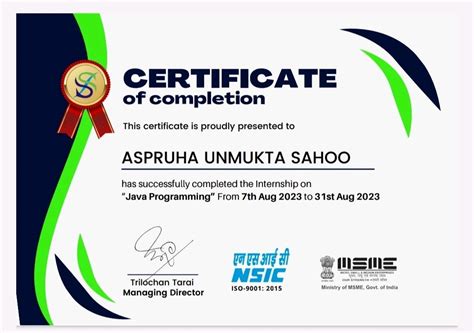 finished core java internship program aspruha sahoo posted on the