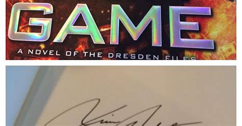 for some reason there was one signed copy of skin game randomly among