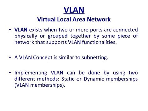 Virtual LAN VLAN Trunking Protocol And InterVLAN Routing