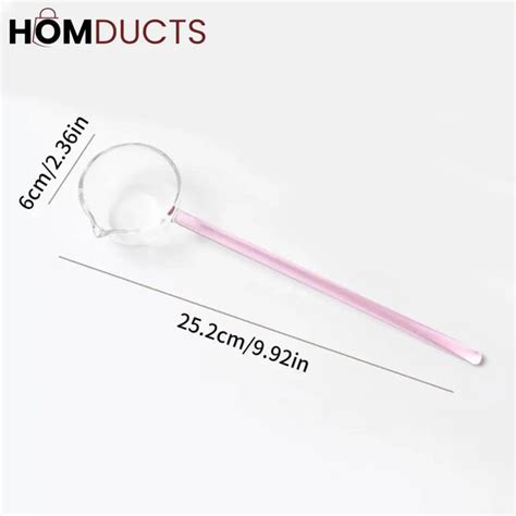 Heat Resistant Borosilicate Glass Tarka Spoon Homducts Pakistan