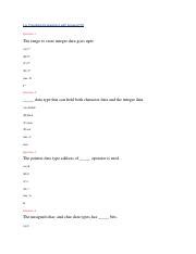 C Programming Questions Pdf C Programming Questions With Answers Pdf