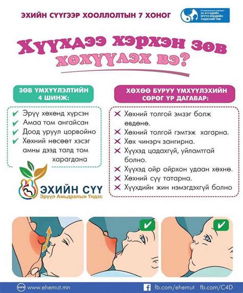 Хүүхдээ хэрхэн зөв хөхүүлэх вэ Анжел хүүхэд нярайн эмнэлэг Facebook