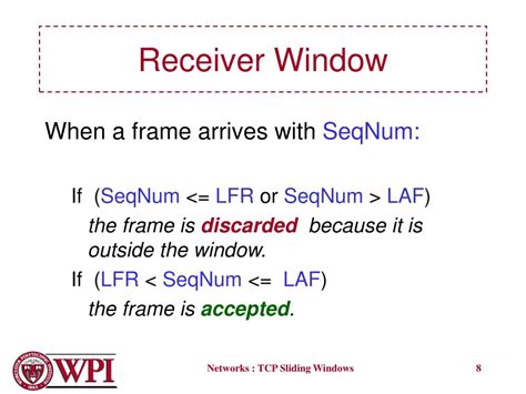 Ppt Tcp Sliding Windows Flow Control And Congestion Control