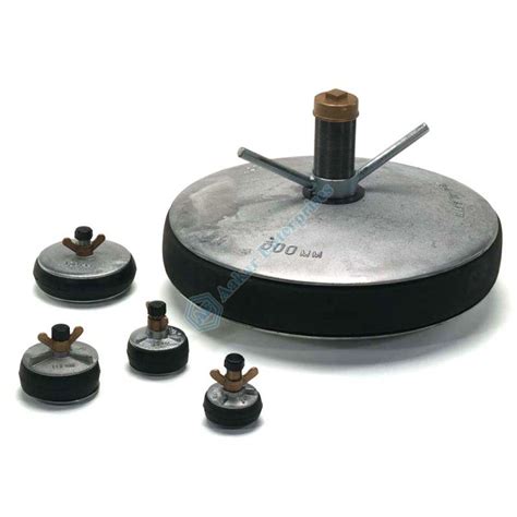Round Aluminium Drain Testing Plug Color Black Grey At Best Price
