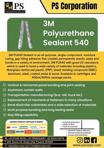3m Pu Sealant 540 At ₹ 455 Piece Gaur City 2 Noida Id 2851740154462