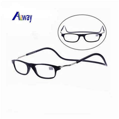 Aliway 2017 Fashion Folding Magnets Magnifying Reading Glasses Magnetic