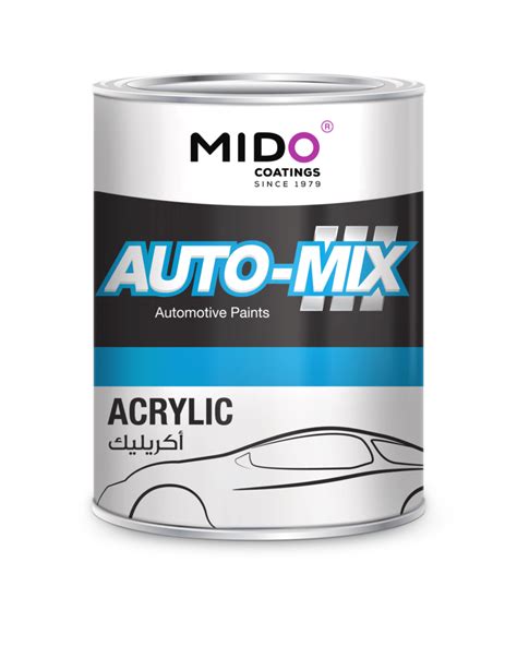 Mido Mix System 2k Acrylic The International Group For Modern