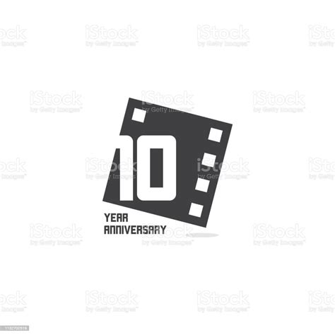 10周年紀念向量範本設計插圖向量圖形及更多商務圖片 商務 商標 圖示 Istock