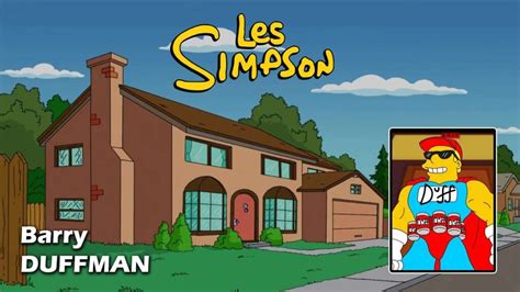 Barry Duffman Les Simpsons