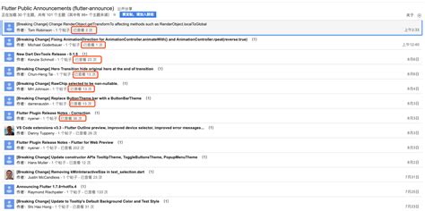Please Notify Us All Breaking Changes When Releasing New Stable Issue Flutter