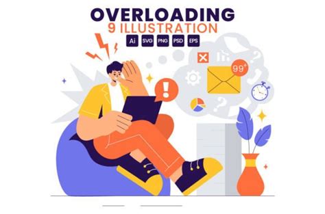 9 Overloading Business Illustration Graphic By Denayunecf · Creative