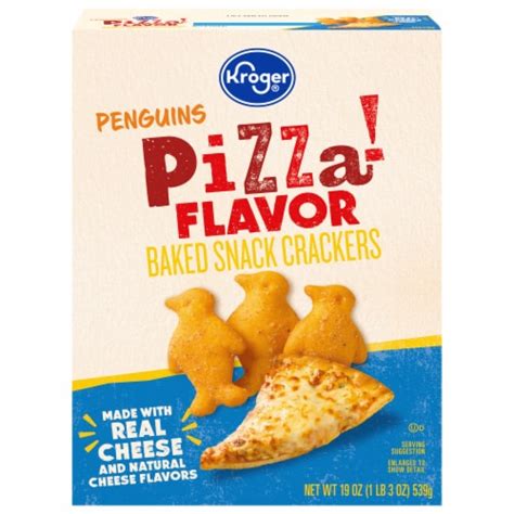 Kroger® Pizza Flavor Baked Snack Crackers 19 Oz King Soopers