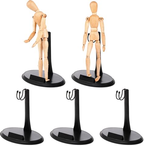 10 Pcs Doll Stand Action Figure Stands Doll Display With
