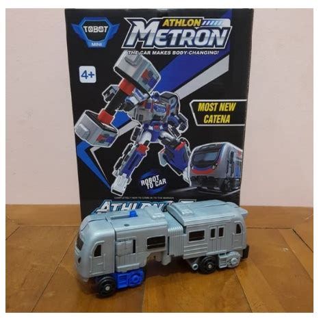 Jual Mainan Robot Tobot Athlon Metron Mainan Tobot Mini Kereta Api Shopee Indonesia