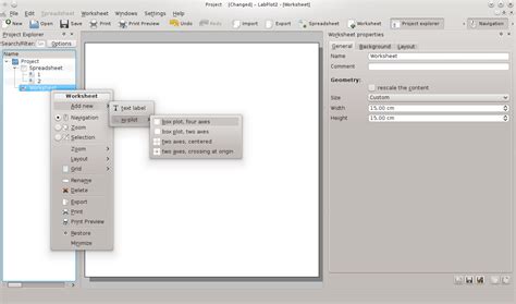 Building A Graph From Spreadsheet Data With Labplot