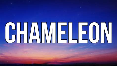 Alana Springsteen Chameleon Lyrics YouTube