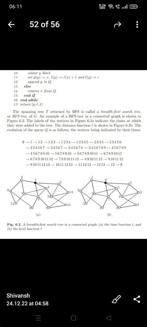 Solved Role We Now Define These Subgraphs And Discuss Their