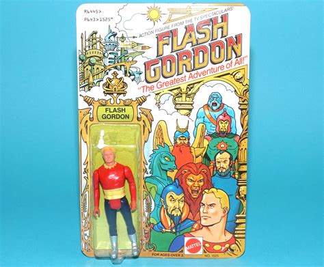 Flash Gordon 1525 Flash Gordon Moc Mosc Us Card Up 1979 Mattel