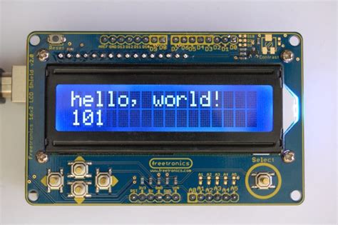Dr Monks Diy Electronics Blog Arduino Lcd Shield Review