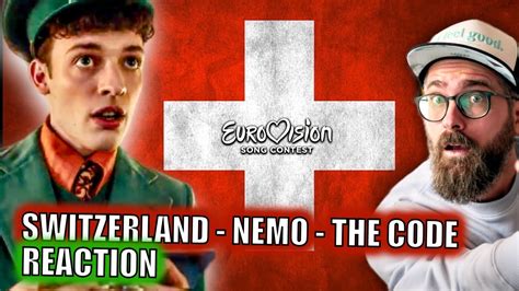 Reaction To Nemo The Code Music Video Eurovision 2024 Switzerland