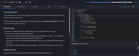 Pradeep A On Linkedin 100dayschallenge Codechef Problemsolving Roadtodiamondbadge