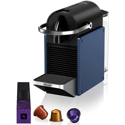 Delonghi Nespresso® Pixie Capsule Coffee Machine Blue Costas Sarris