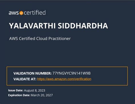 Yalavarthi Siddhardha On Linkedin Aws Cloudcomputing