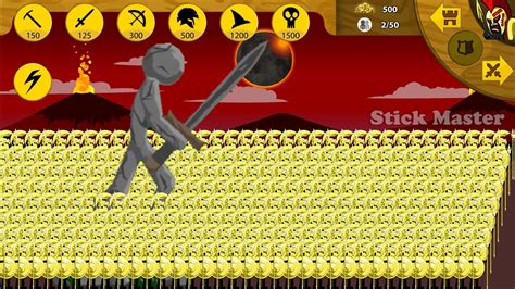 UPGRADE POWER OF X99999 GOLDEN SPEARTON EPIC VS ALL BOSSES STICK WAR