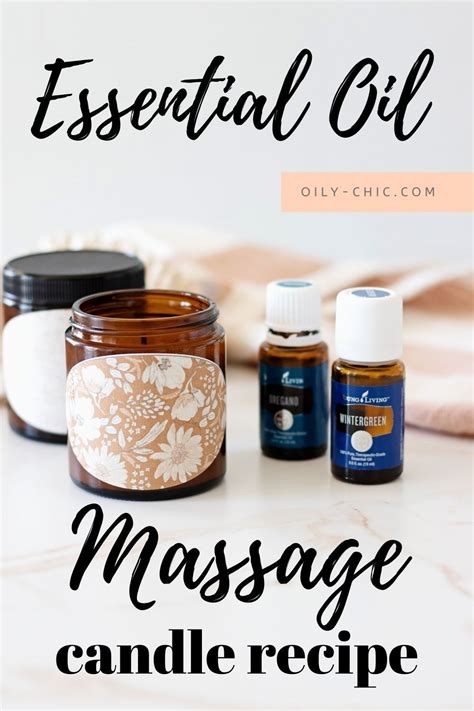 Essential Oil Massage Candle Recipe Massage Candle Recipe Essential
