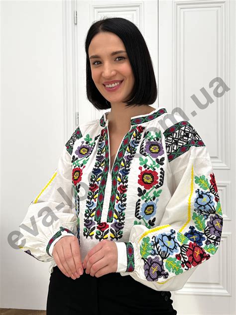 Вишита жіноча блуза «Гуцулка « Розмір см мл продаж ціна у Хмельницькому Жіночий етнічний