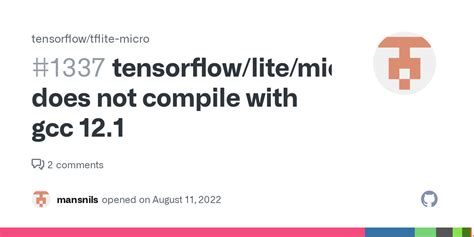 Tensorflowlitemicrotoolscibuildtestx86sh Does Not Compile With