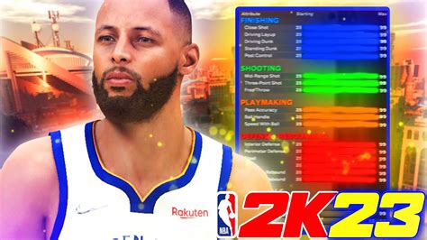 Nba 2k23 Rare Steph Curry Build Overpowered Scoring Pg Build W