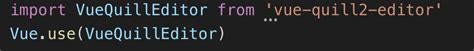 Quill Cannot Import Modules Table Are You Sure It Was Registered