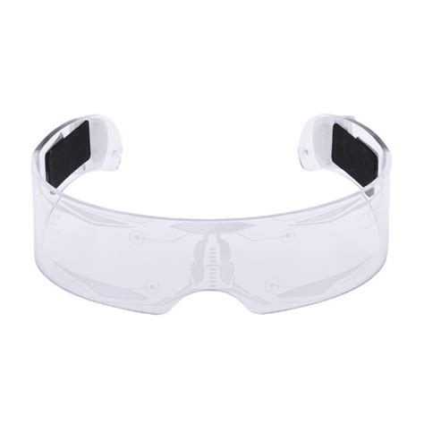 Besthua Led Glasses Futuristic Glasses Light Up Led Visor 7 Colors 4