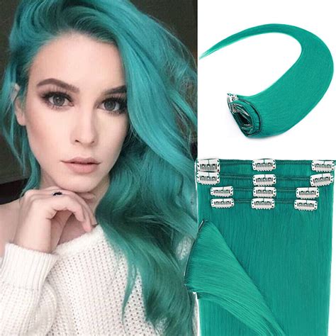 Clearance 100 Human Hair Extensions 8 Pieces Clip In Real Remy Hair