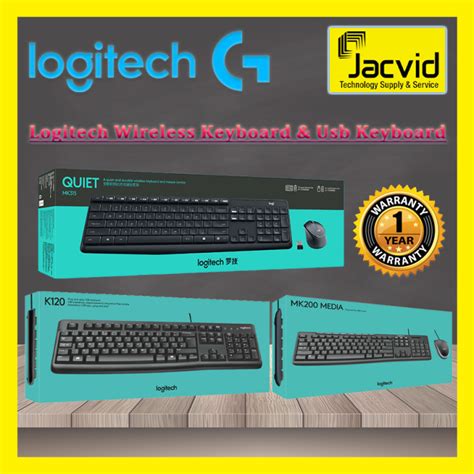 Logitech Wireless Keyboard And Usb Keyboard K120 Mk200 Mk315 Lazada